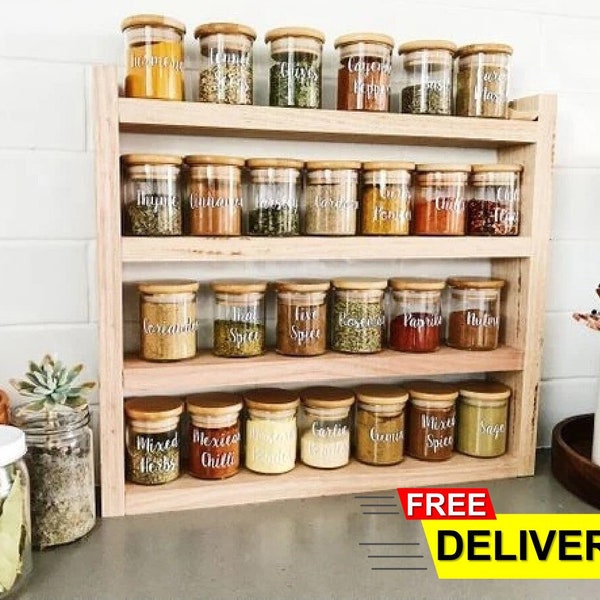 Spice Rack - Etsy