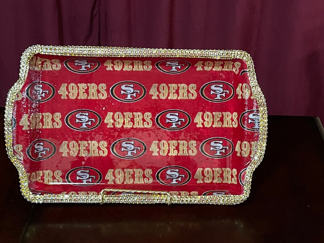 49ers Display/serving/rolling Tray - Etsy