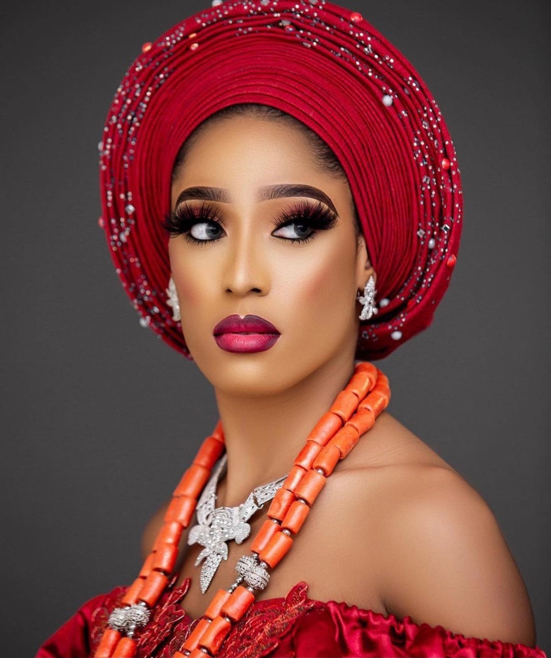 African Autogele, Ready to Wear Gele, African Hat, Traditional Wedding ...