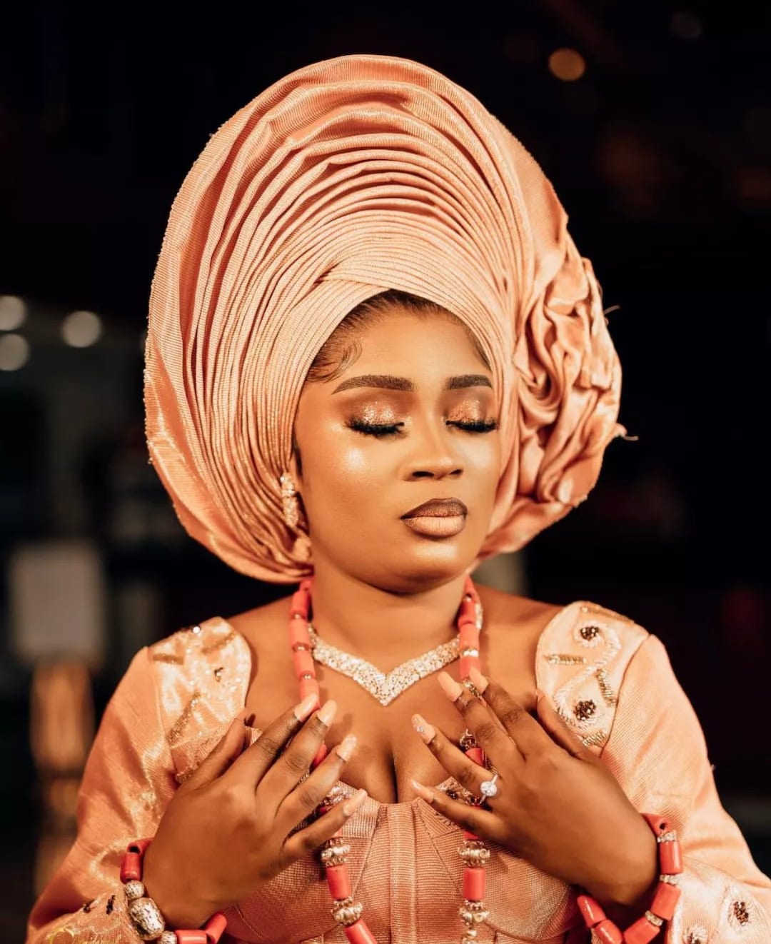 African Autogele, Ready to Wear Gele, African Hat, Traditional Wedding ...