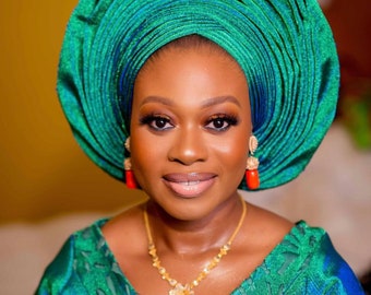 African Autogele Ready to Wear Gele African Hat Traditional - Etsy