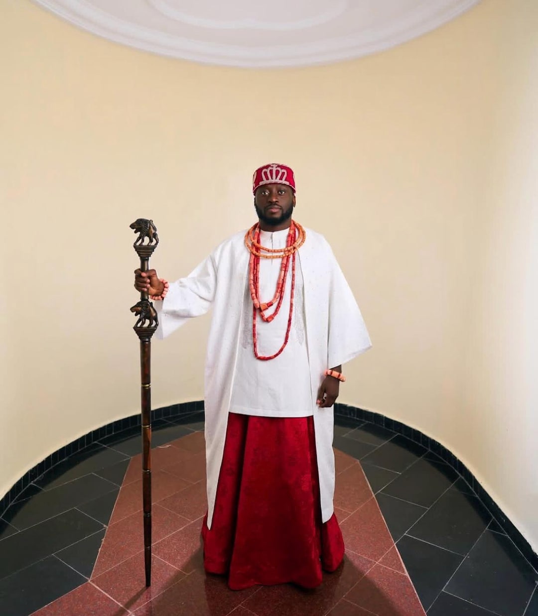 African Men Dress, Edo Groom Dress , Valuable Gift Dress, Wedding ...