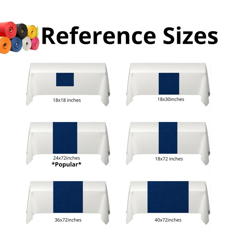 Custom Table Runner,fabric Tablecloth,personalized Full Color Logo ...