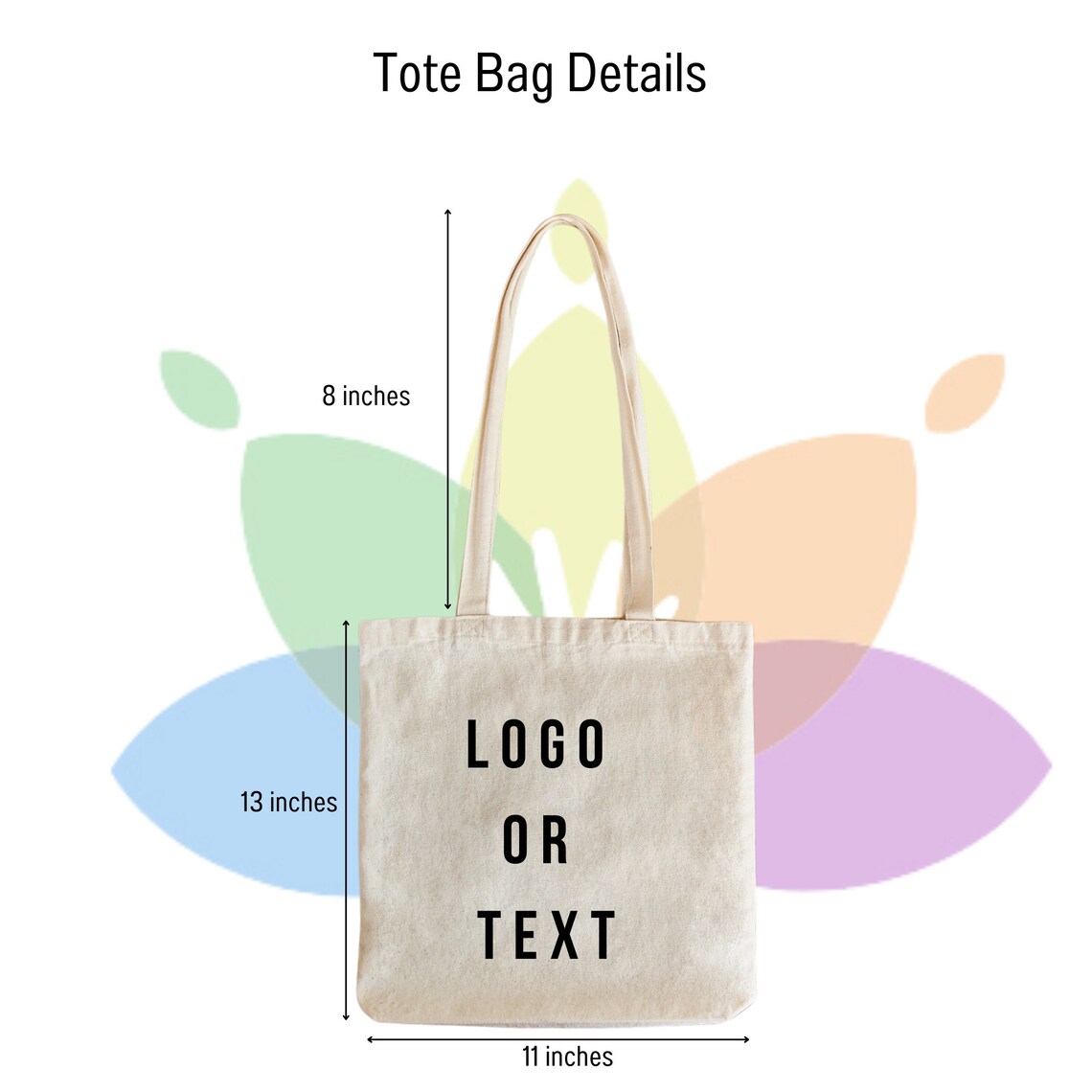 Custom Logo Tote Bag, Business Logo Bag,personalized Event T Souvenir ...