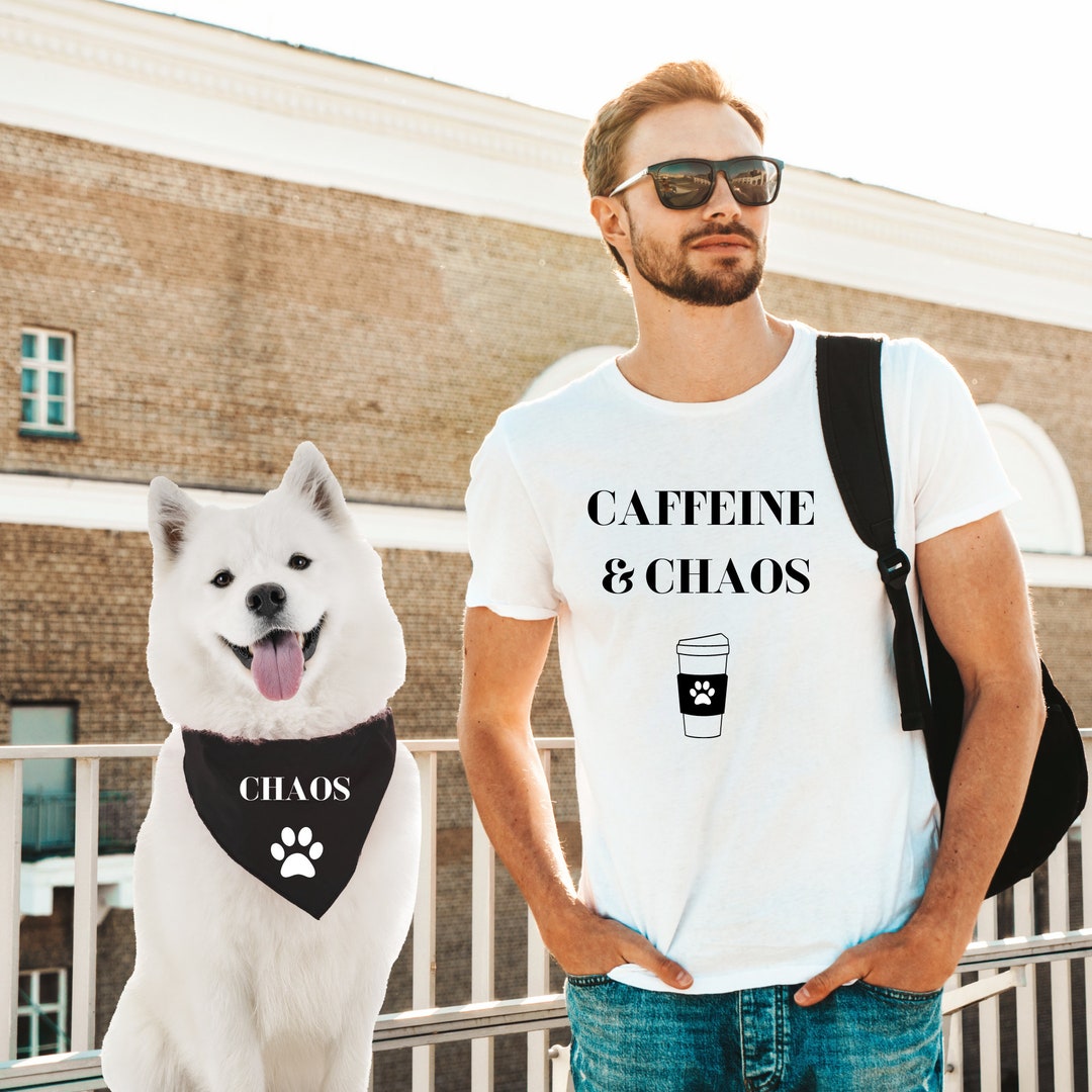 Dog and Owner Matching Shirt, Funny Dog Bandana, Dog Lover Gift, Dog ...