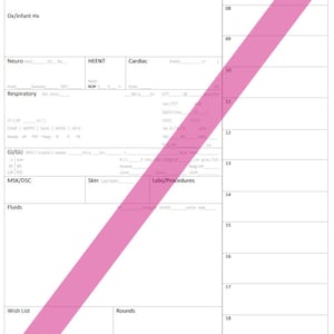 My NICU Brain- Report Sheet - Etsy