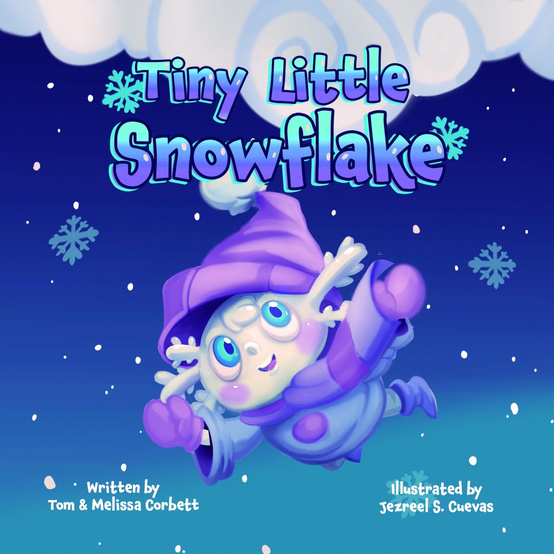 Tiny Little Snowflake Children's Book-dream BIG! Includes Link to Song ...