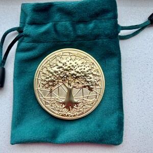 Grove Gold Coin GRVG Grove Token Challenge Coin Crypto Coin - Etsy