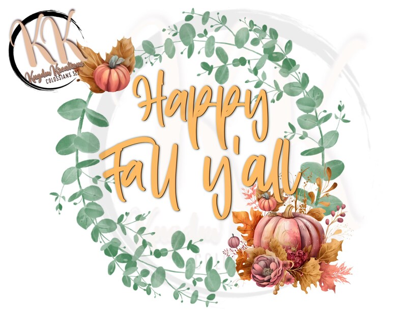 Happy Fall Yall PNG Digital Download - Etsy