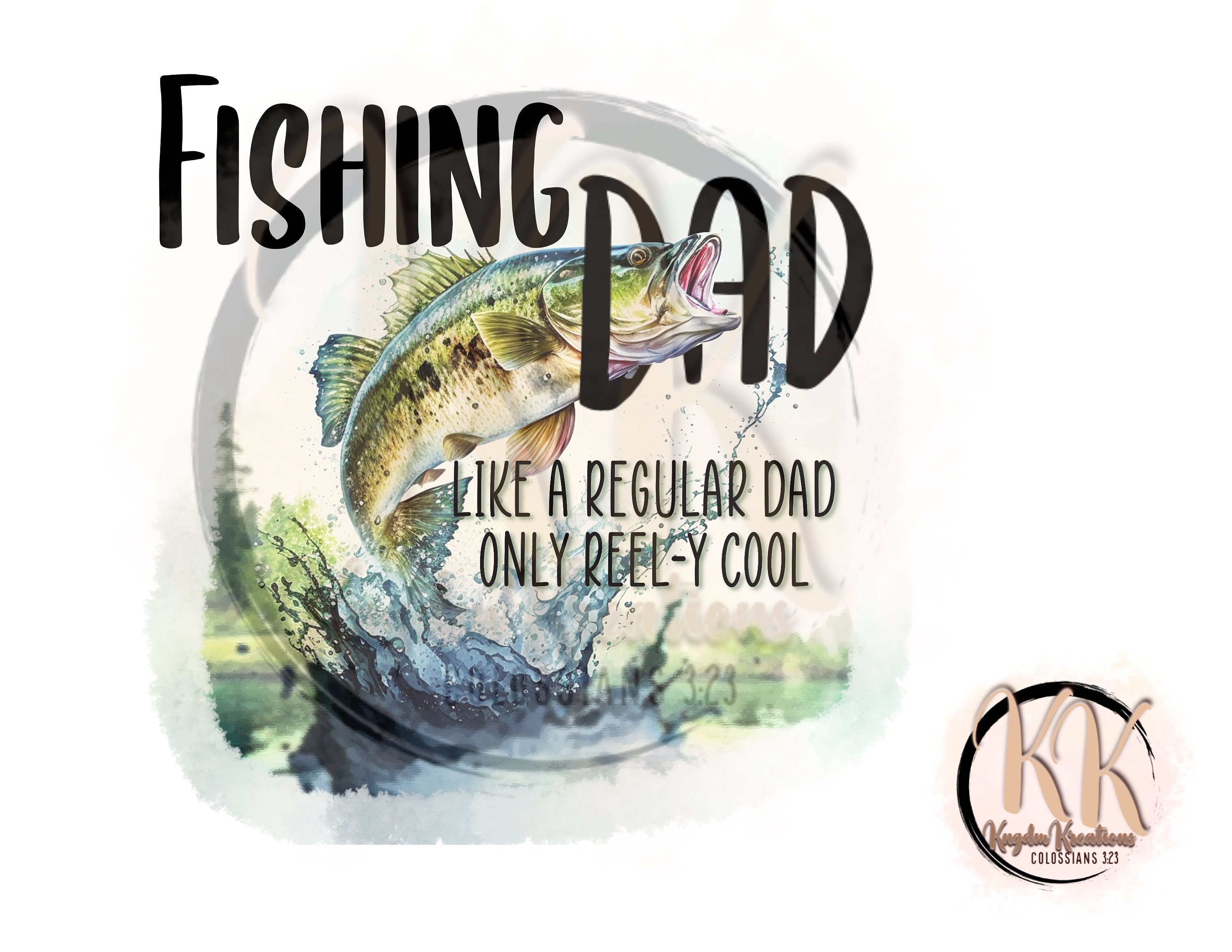 Fishing Dad PNG Digital Download - Etsy