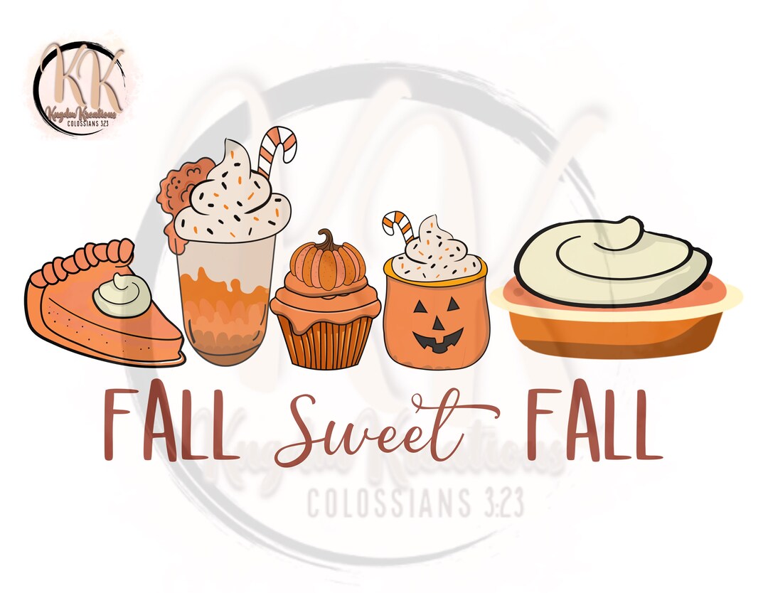 Fall Sweet Fall PNG Digital Download - Etsy