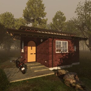 Single Person House Plans - Etsy