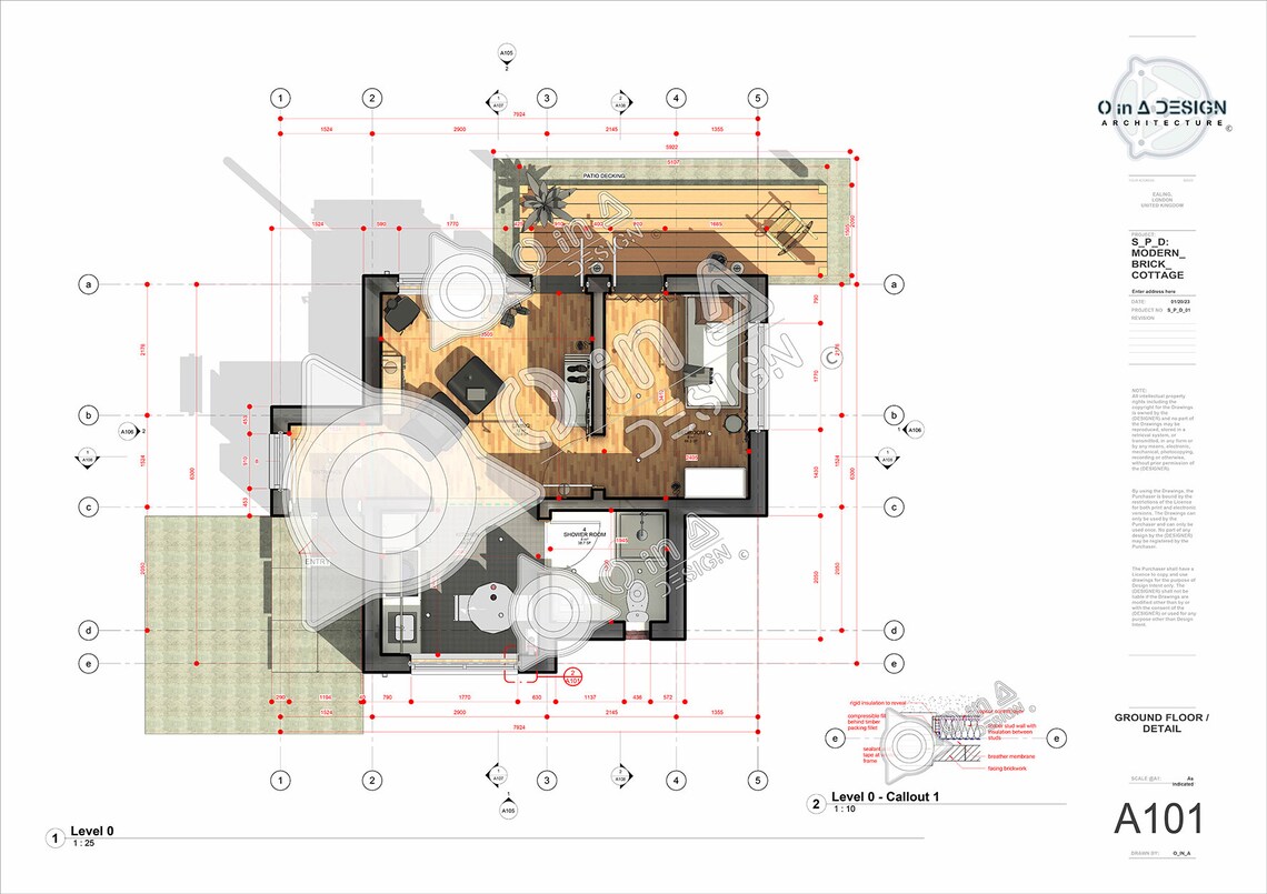 Single Person House Plans - Etsy