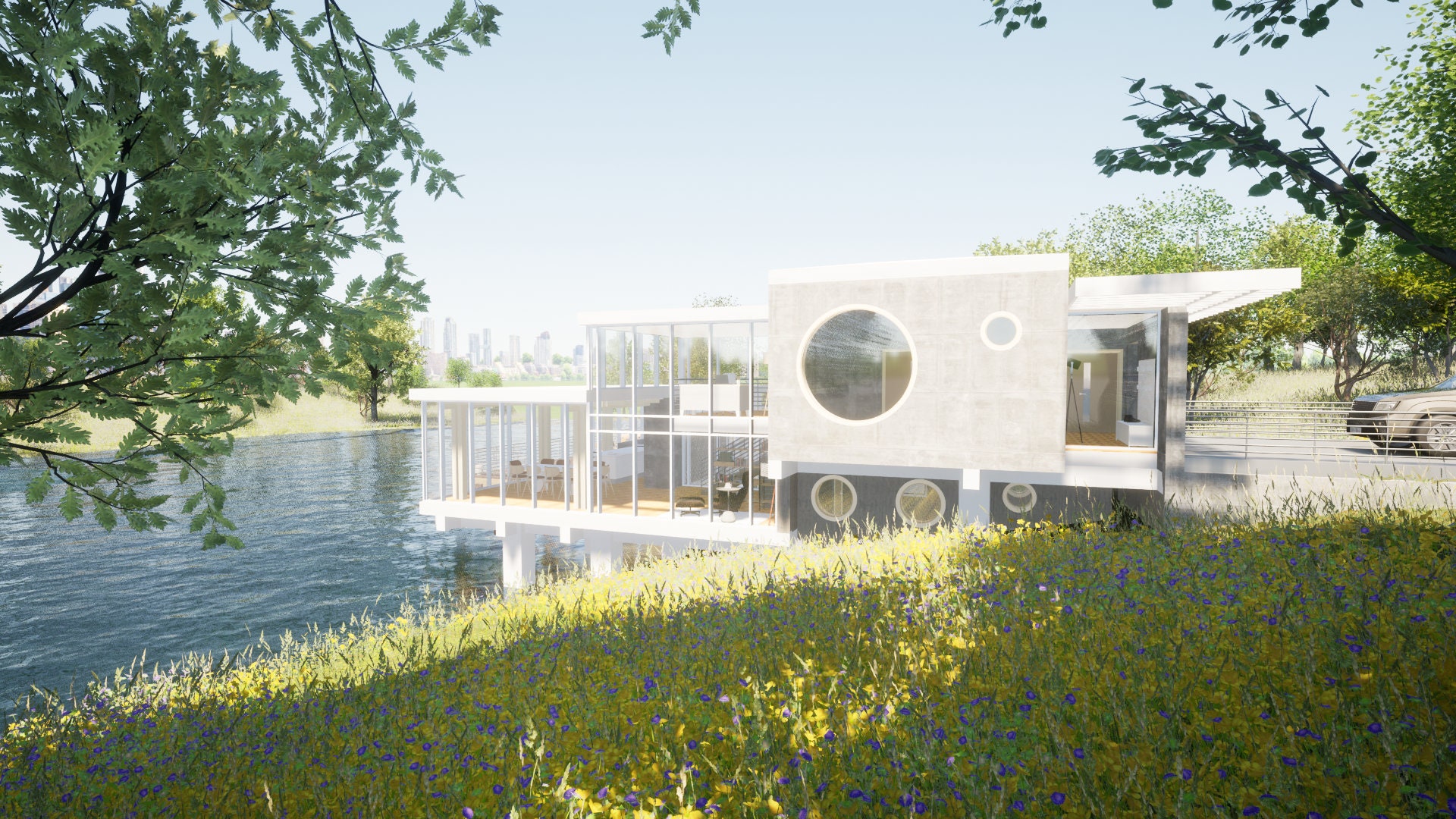 U House by the Water Plans - Etsy
