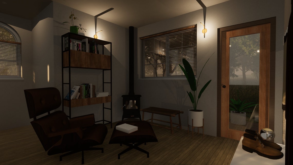 Single Person House Plans - Etsy