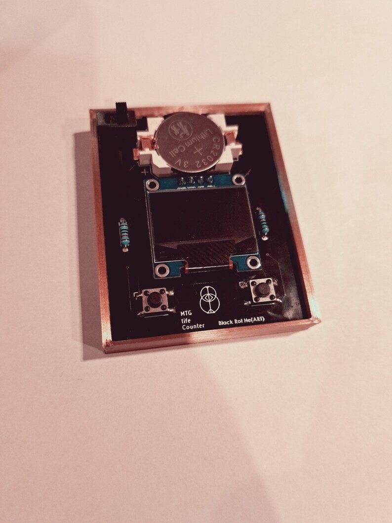 Personalized Digital Handheld MTG Life Counter for Commander - Etsy