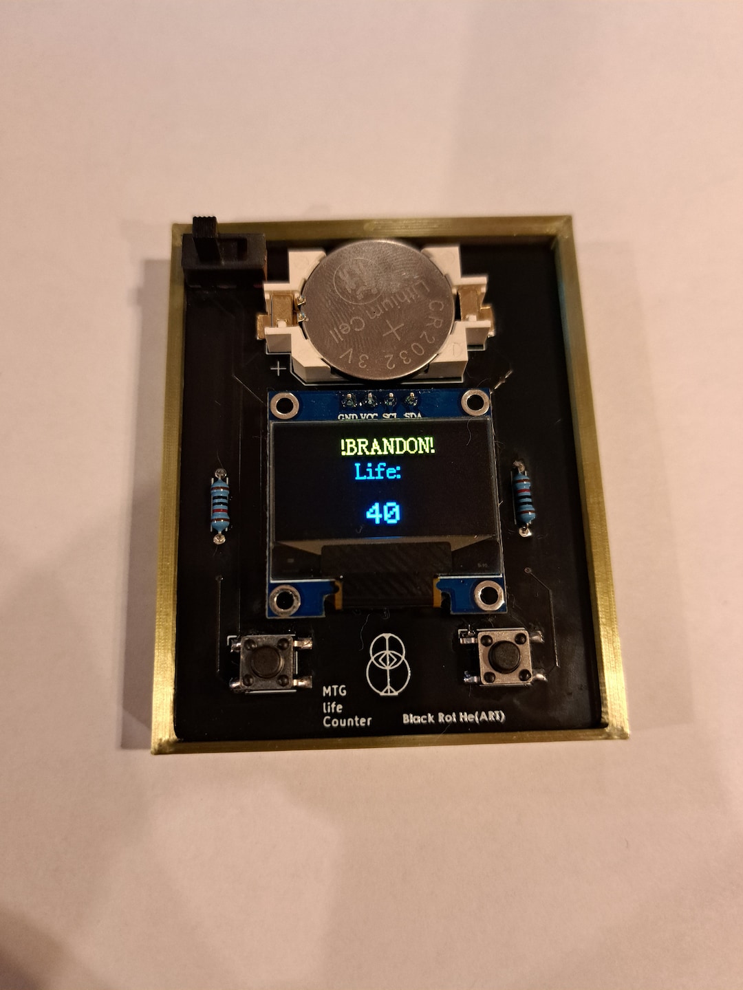 Personalized Digital Handheld MTG Life Counter for Commander - Etsy