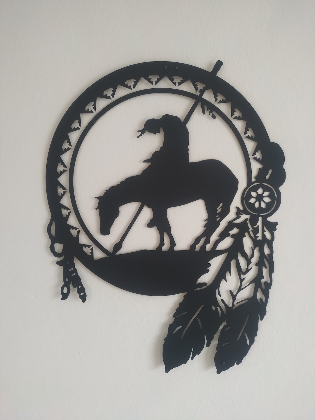Native Metal Wall Art: A Unique and Meaningful Gift Rustic - Etsy