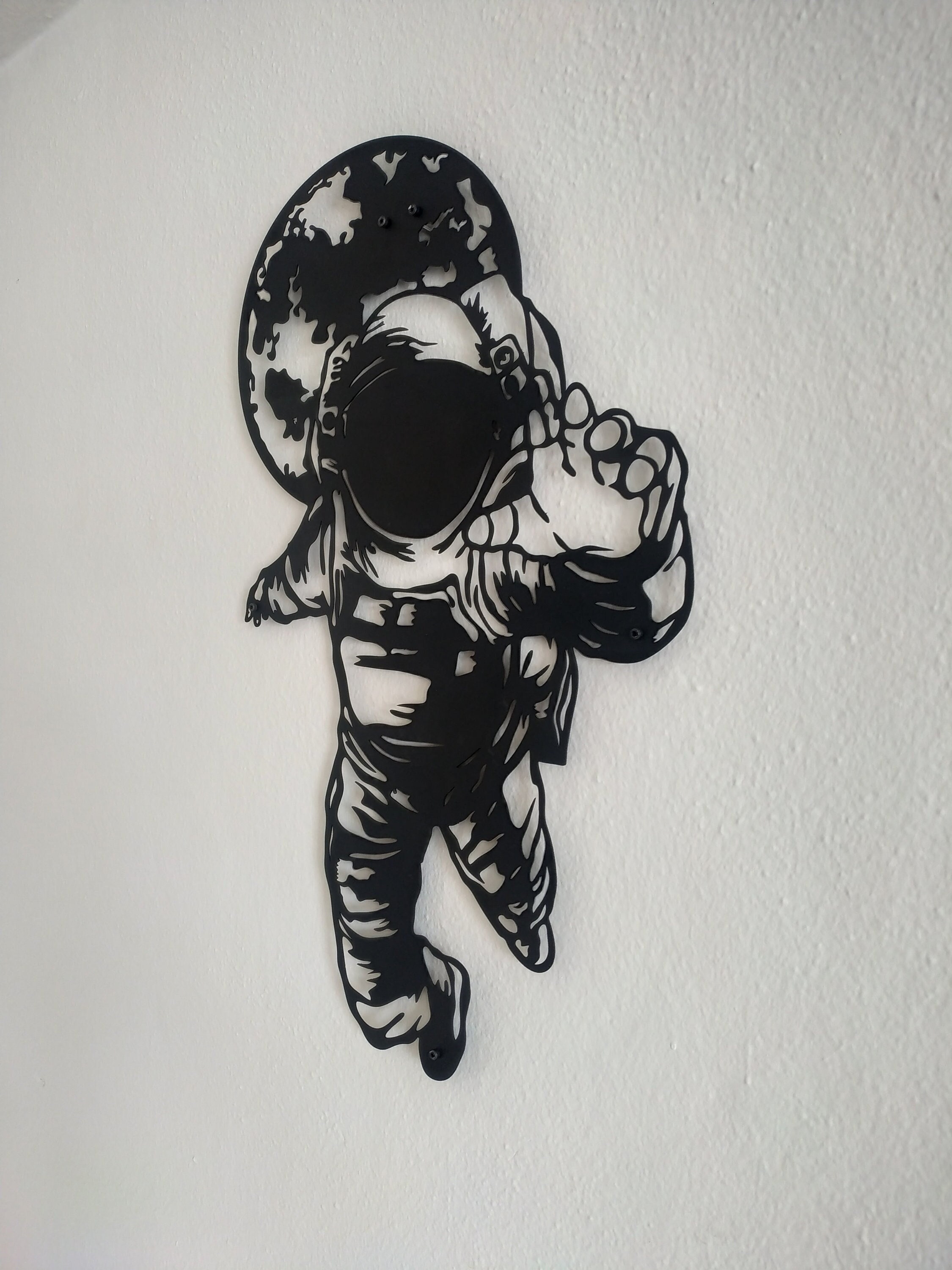 Astronaut Metal Art Wall Decor: Explore the Universe With Unique Space ...