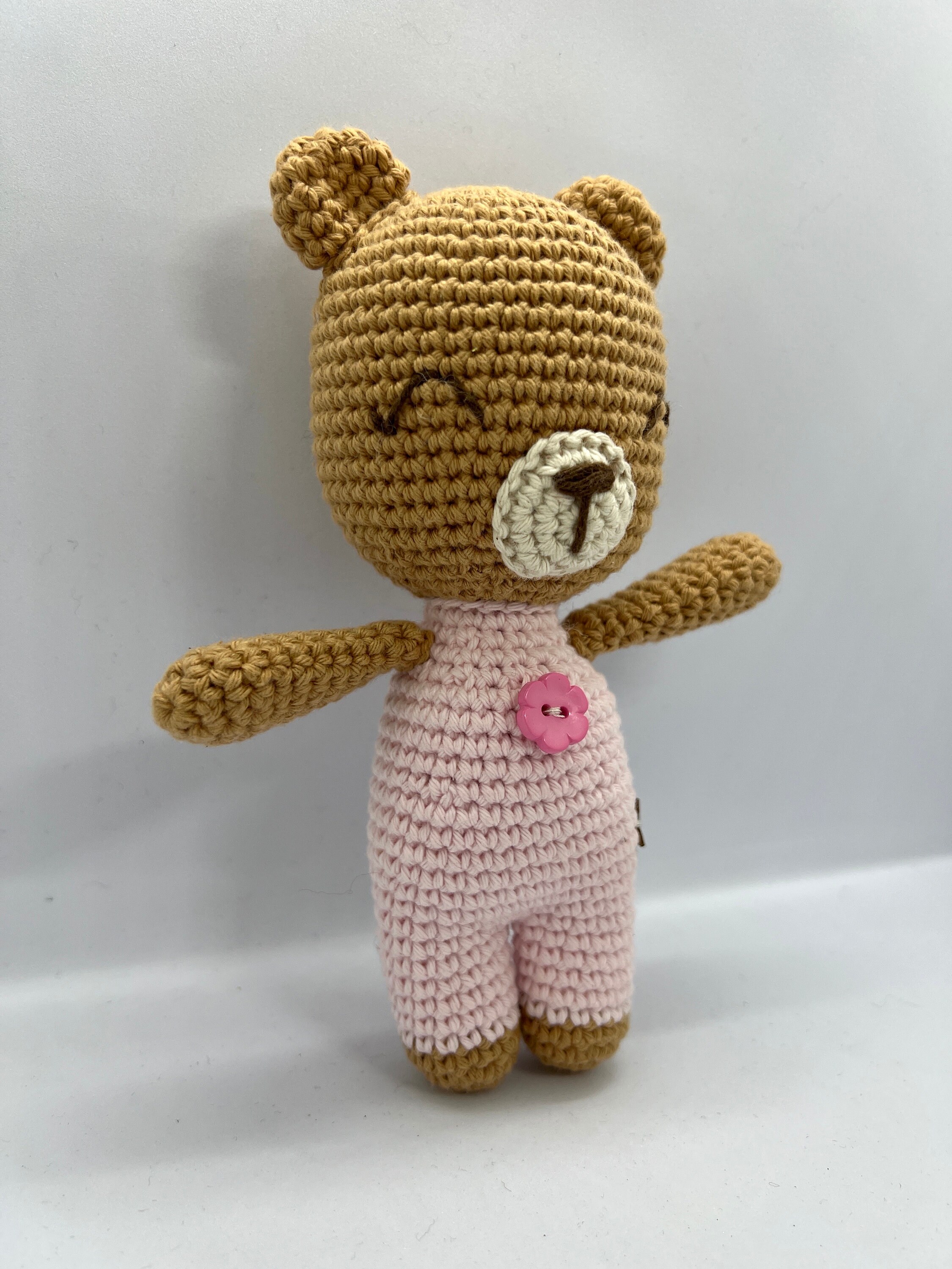 Teddy Rattle Amigurumi - Etsy