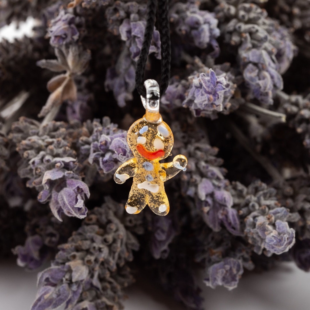 Glass Shrek Necklace, Shrek Pendant, Iconic Character Charm, Artistic ...