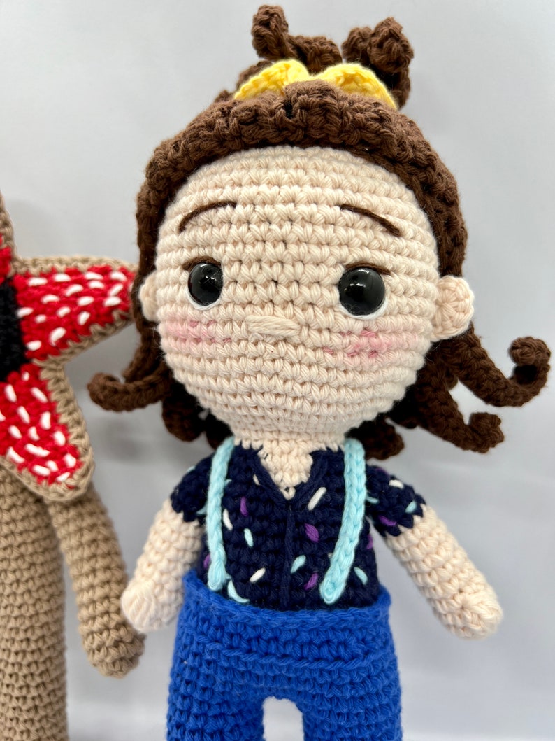 Stranger Things Amigurumi, Handcrafted Character Dolls, Nostalgic Home ...