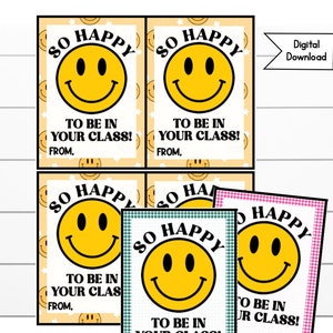 Back to School Gift, so Happy to Be in Your Class, Welcome Back to ...