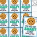 Testing Day Cookie Printable Tags, Smart Cookie Good Luck Tag ...