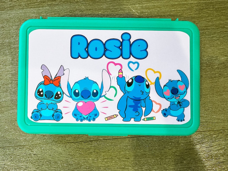 Personalized Lilo & Stitch Pencil Box: Back to School Art Gift - Etsy