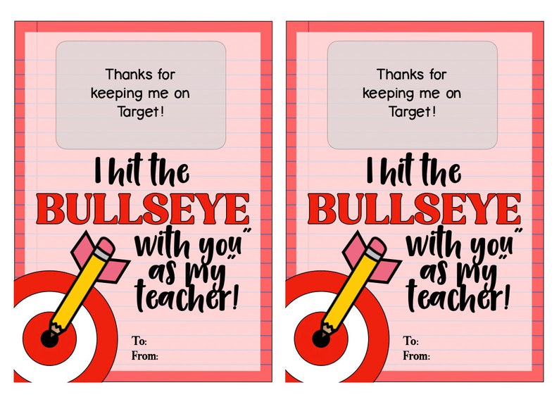 Target Teacher Appreciation Gift Card Holder Welcome Back to - Etsy