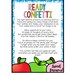 Ready Confetti Gift Tag: Night Before School Poem (digital Download) - Etsy
