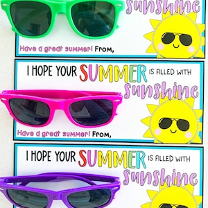 Assembled Graduation Sunglasses: End of Year Student Gift - Etsy