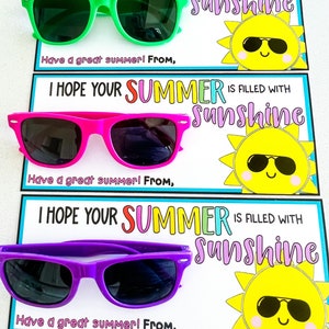 Assembled Graduation Sunglasses: End of Year Student Gift - Etsy