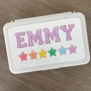 Personalized Pencil Box for Girls Aesthetic Back to School Preppy Gift ...
