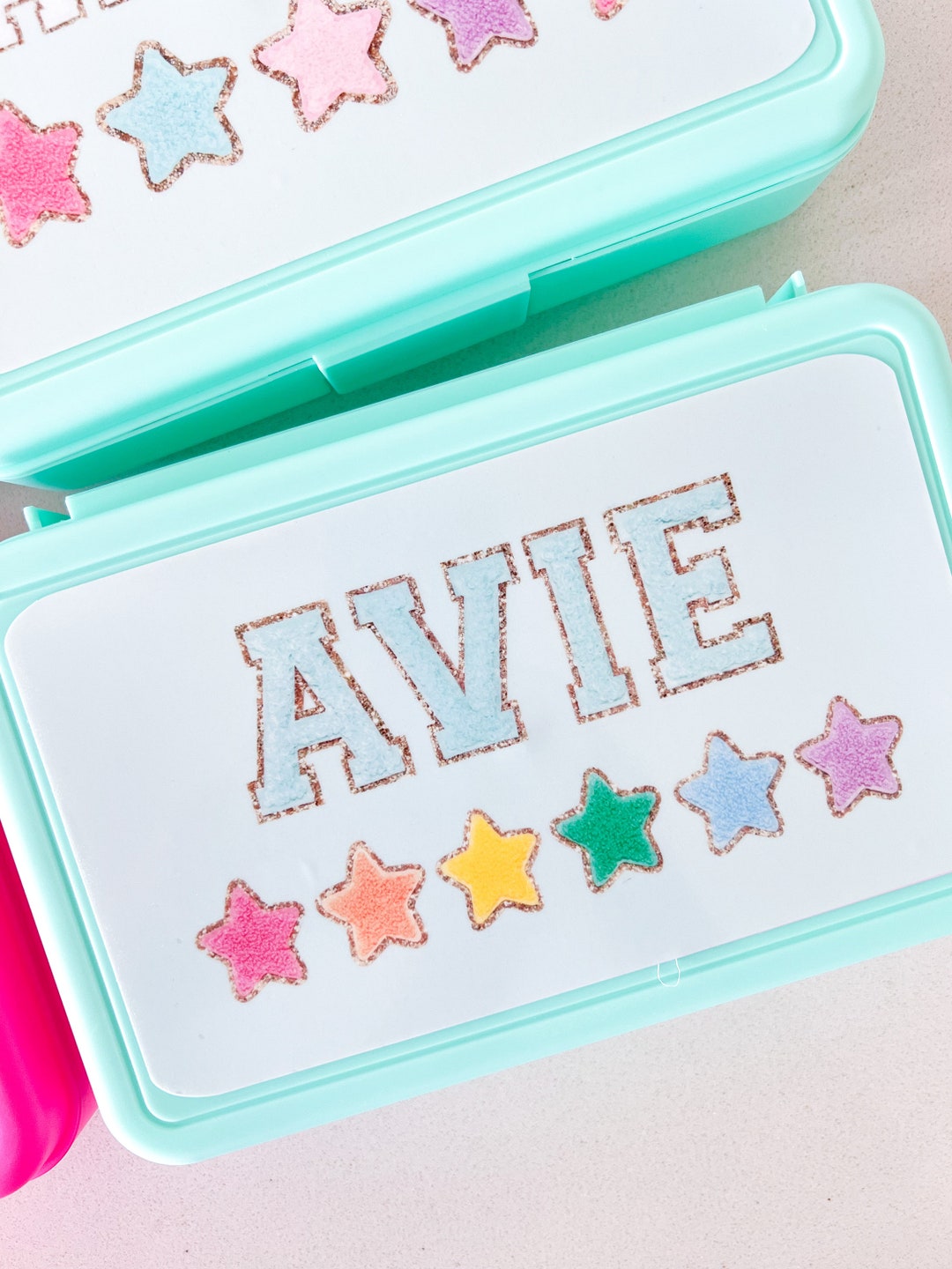 Personalized Pencil Box for Girls Aesthetic Back to School Preppy Gift ...