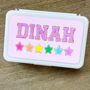 Personalized Pencil Box for Girls Aesthetic Back to School Preppy Gift ...