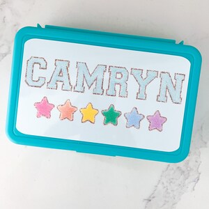 Personalized Pencil Box for Girls Aesthetic Back to School Preppy Gift ...