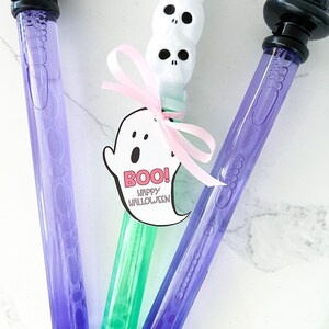 Halloween Bubbles Tag, Fall Gift for Kids, Halloween Treats, Class ...