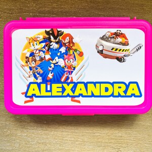Personalized Pencil Box for Boys Back to School Sonic Video Gamer Gift ...