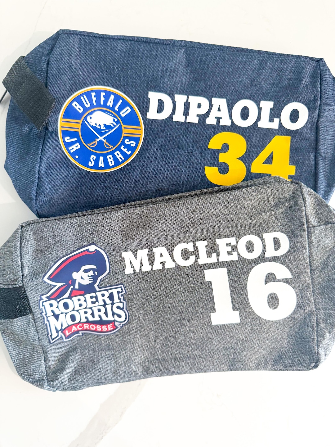 Personalized Sports Bag, Hockey Swag Bag, Custom Toiletry Bag, Team ...