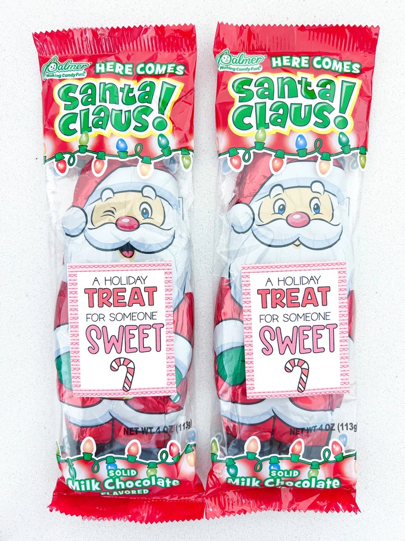 Christmas Sweet Treat Tag, Teacher Gift, Holiday Appreciation (digital ...