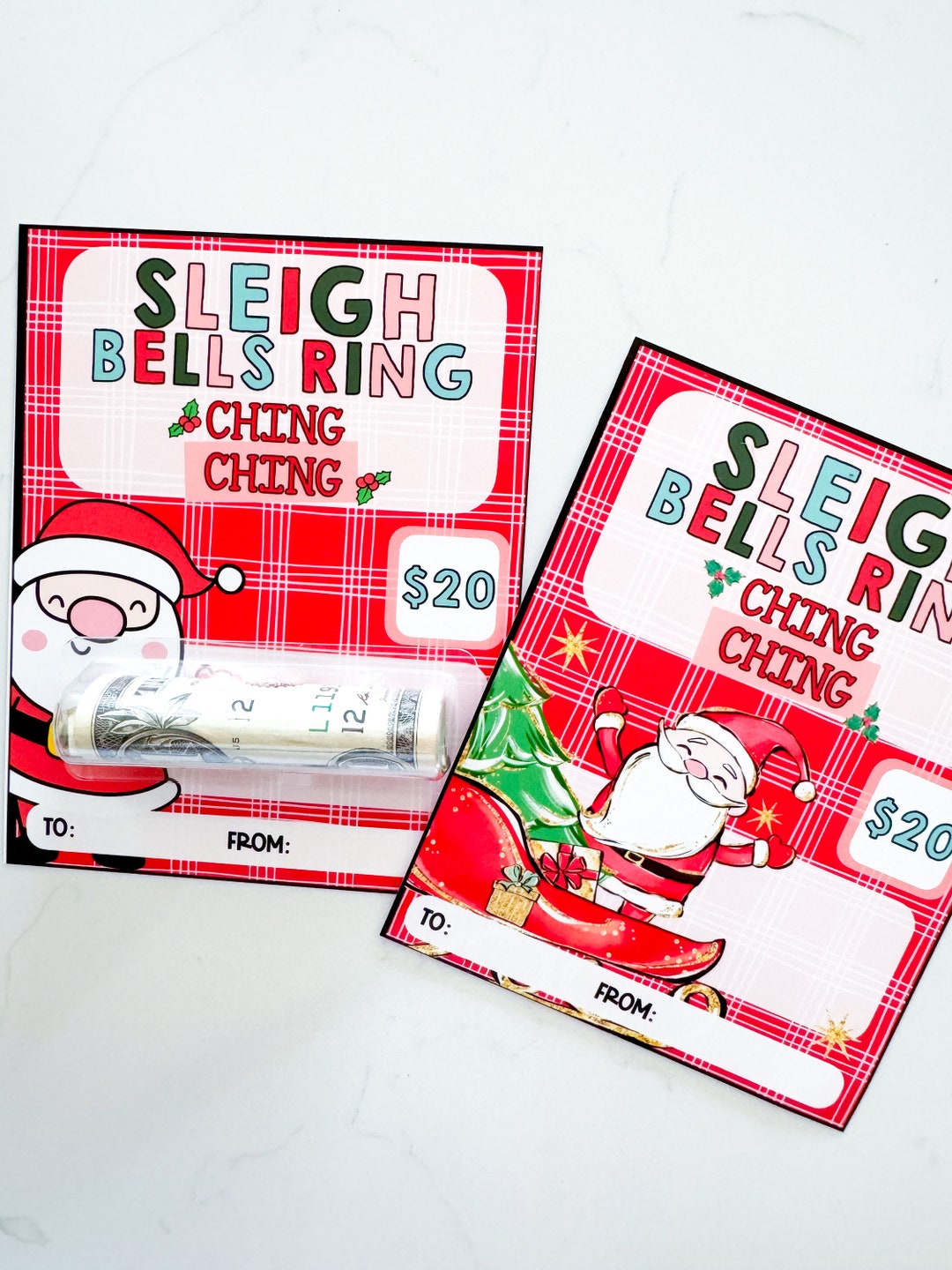 Christmas Money Holder Card: Teen Stocking Stuffer, Secret Santa Gift ...