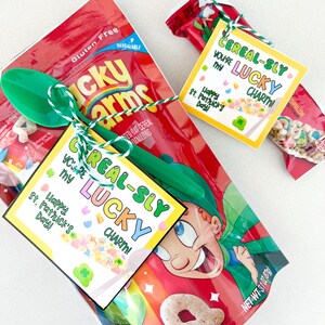St. Patrick's Day "lucky" Care Package Gift Set TAGS, College Package ...