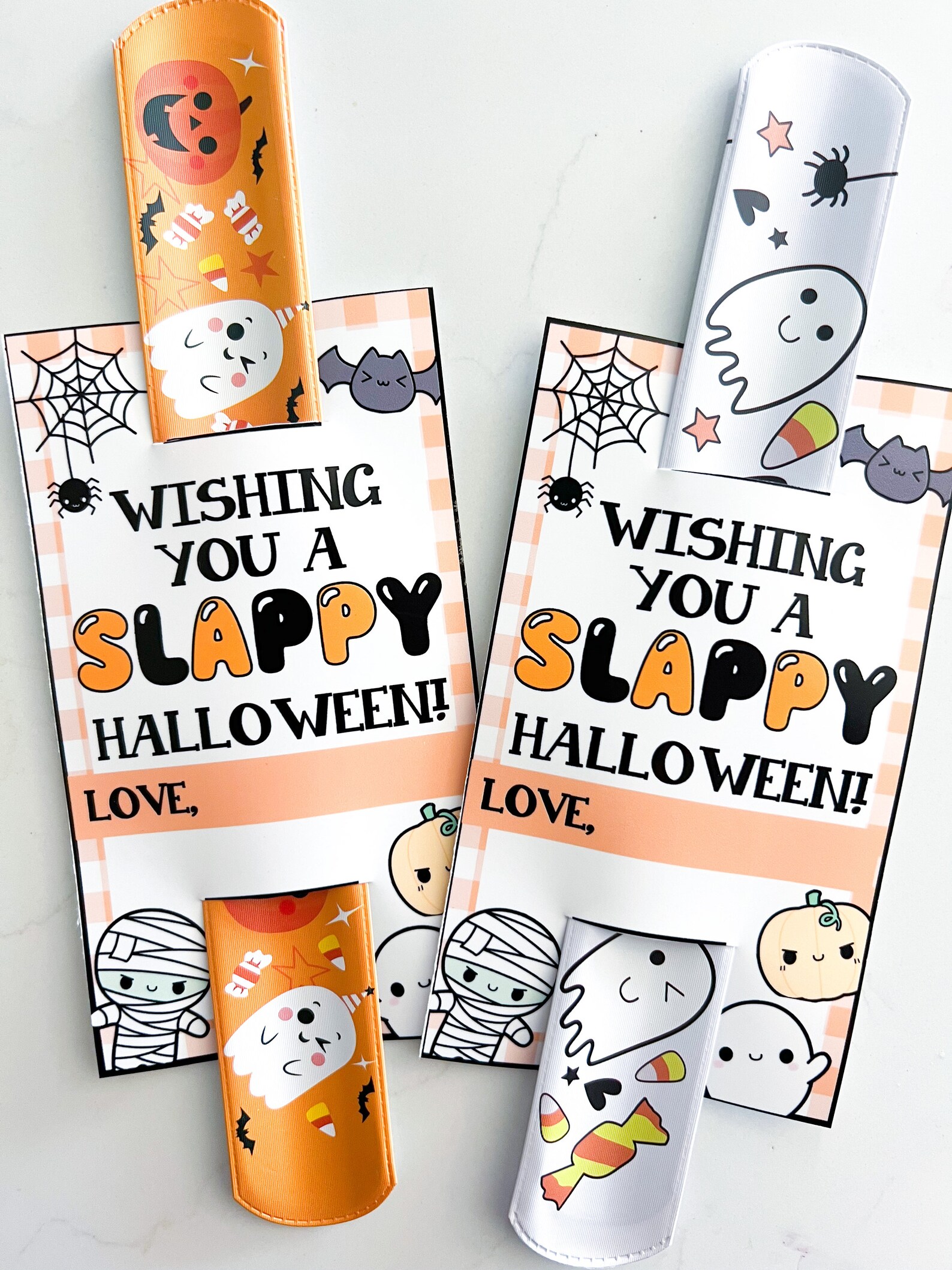 Assembled Halloween Slap Bracelet Class Gift, Preschool Gift ...