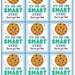 Testing Day Cookie Printable Tags, Smart Cookie Good Luck Tag ...