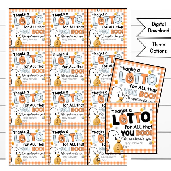 Thanks a Lotto - Etsy