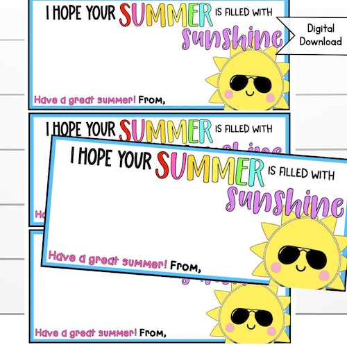 Beach Ball Favor End of School Year Last Day of School Gift - Etsy