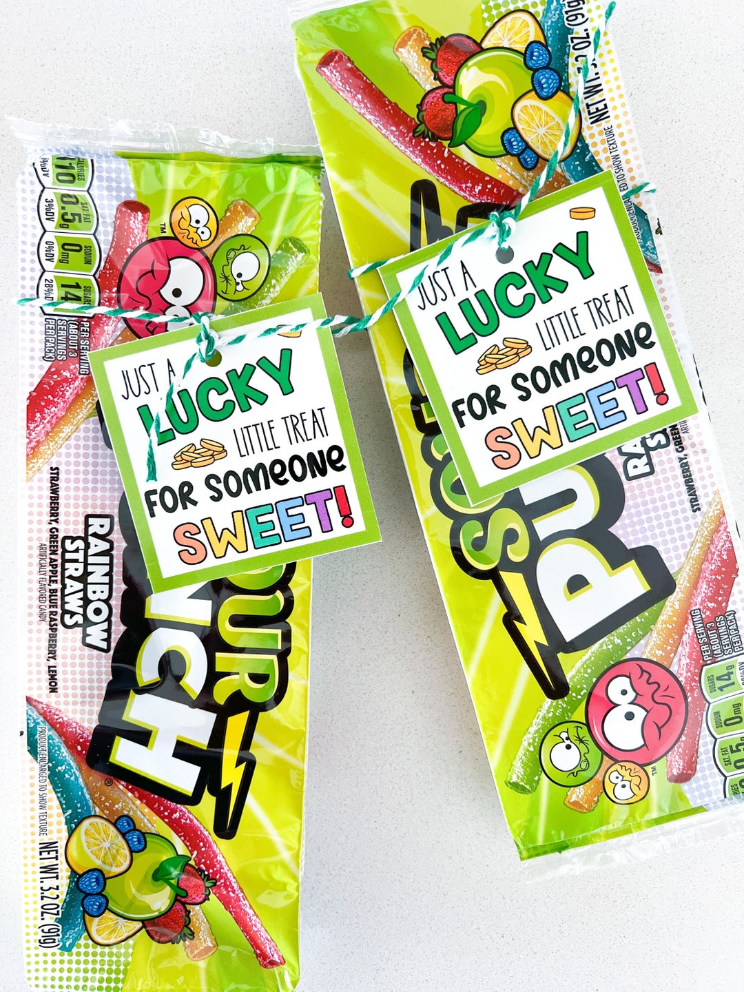 St Patrick's Day Printable Tag, Just A Lucky Little Treat for Someone ...