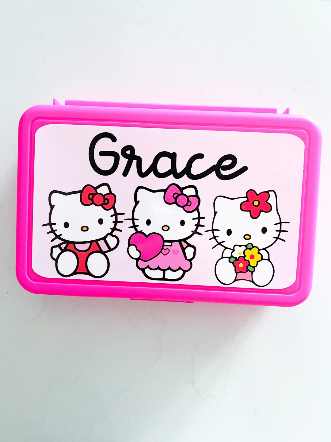 Personalized Hello Kitty Pencil Box: Back to School Art Gift - Etsy
