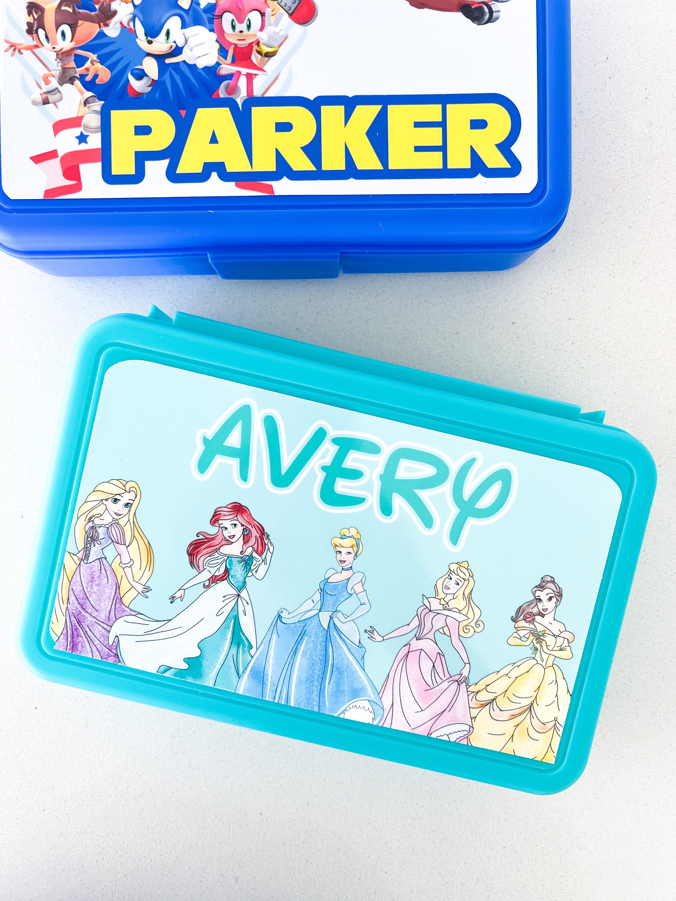 Personalized Pencil Box for Girls Back to School Princess Gift - Etsy